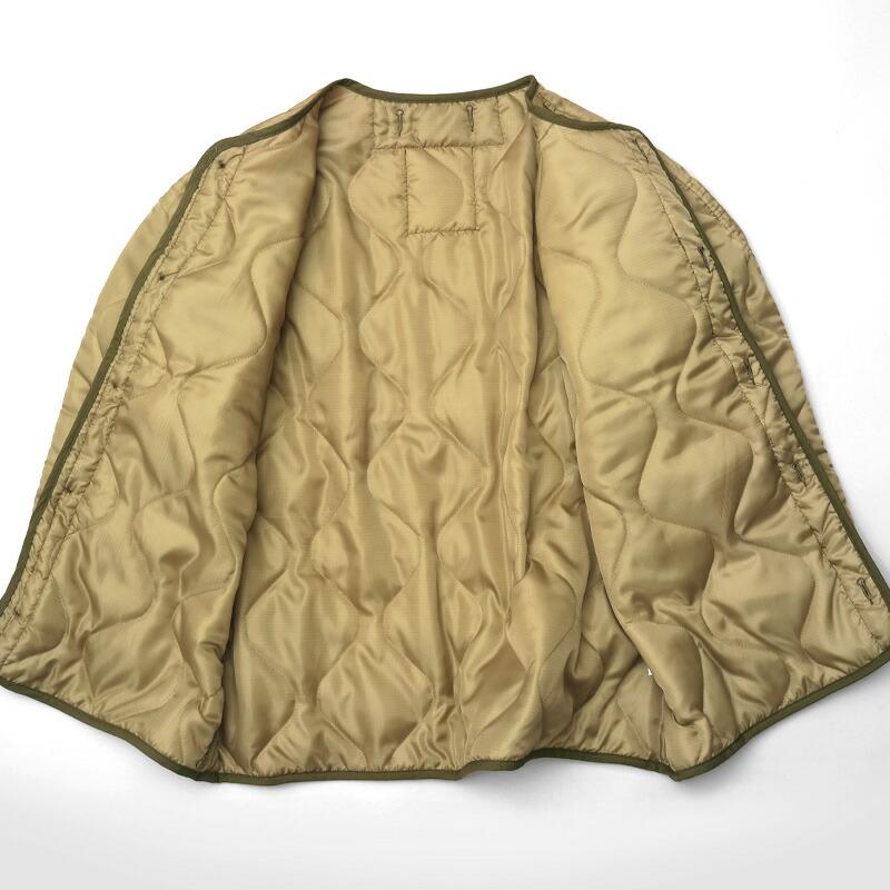 YMCLKY 米軍タイプ M-65 パーカーライナー JC165YN M65 メンズ 中綿入り 軽量 キルティングライナー 防寒 ミリタリージャケット レプリカ 復刻 トップス アウター 秋冬 ...