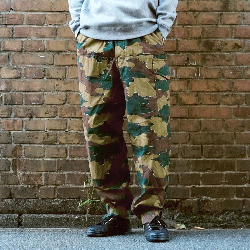 ベルギー軍 M-58 ジグソーカモ コンバット オーバーパンツ USED M58 フィールド 迷彩柄 ジグソウ カモフラージュ 戦闘服 ズボン 軍パン ワイド メンズ : ミリタリー百貨シー ...