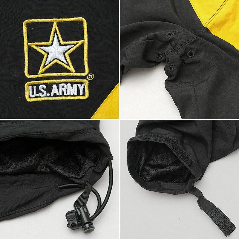 米軍 ARMY APFU トレーニングジャケット ナイロン ブラック 米軍 ARMY APFU トレーニングジャケット ナイロン ブラック