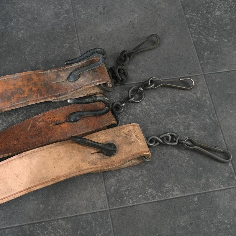 フランス軍 FM mle 1924/29軽機関銃用 レザースリング ブラウン フランス軍 FM mle 1924/29軽機関銃用 レザースリング ブラウン
