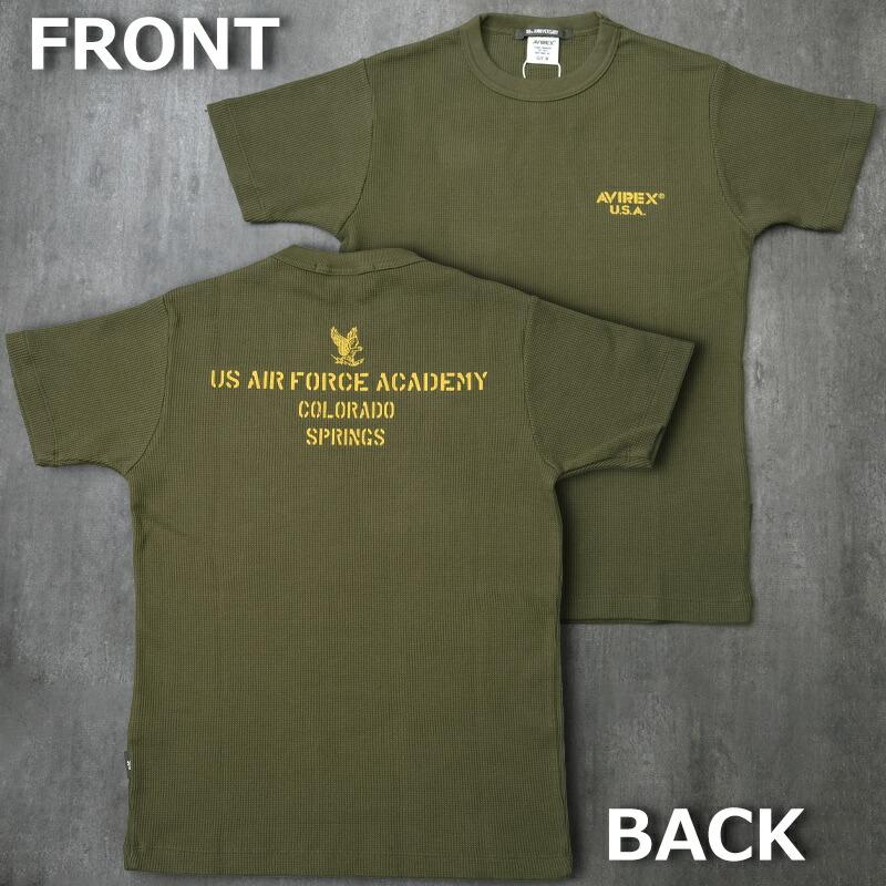 AVIREX 1点ならメール便可 アビレックス #7835134021 半袖 ミニワッフル Tシャツメンズ 男性 トップス ティーシャツ ミリタリー アヴィレックス 夏 : ミリタリー百貨シー ...