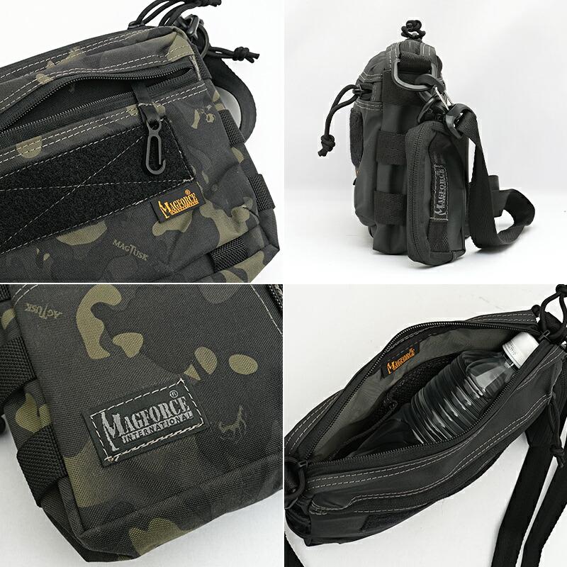 MAGFORCE マグフォース #MF-A0345 キューブ クロスボディ バッグMFA0345 カバン 鞄 かばん ショルダー 斜め掛け メンズ レディース ユニセックス 丈夫 ...