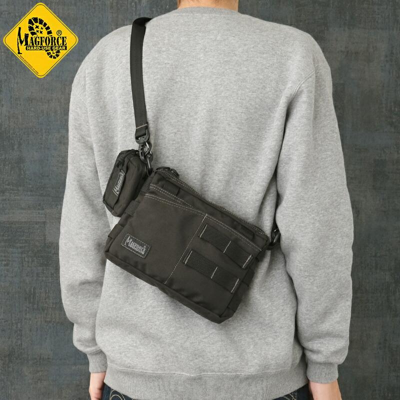 MAGFORCE マグフォース #MF-A0345 キューブ クロスボディ バッグMFA0345 カバン 鞄 かばん ショルダー 斜め掛け メンズ レディース ユニセックス 丈夫 ...