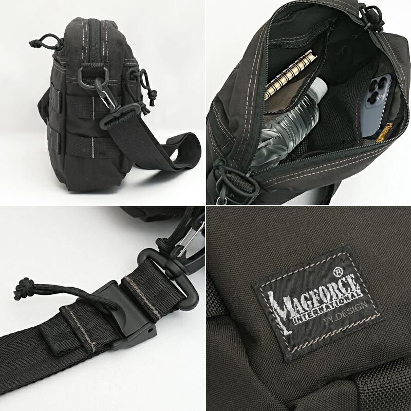 MAGFORCE マグフォース #MF-A0346 キューブ クロスボディ バッグ LMFA0346 カバン 鞄 かばん ショルダー 斜め掛け メンズ レディース ユニセックス 丈夫 ...