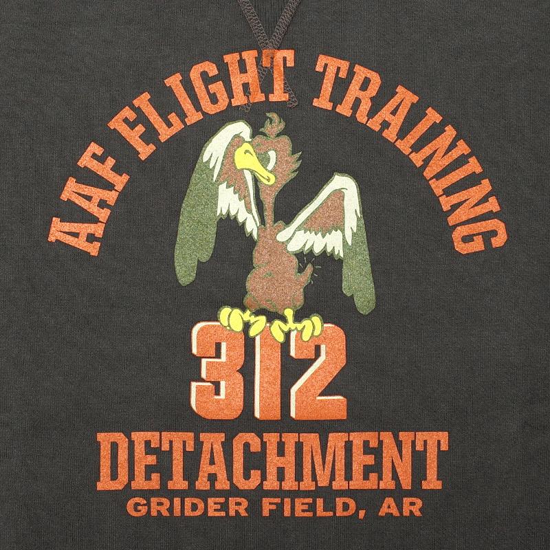 BUZZ RICKSON'S バズリクソンズ #BR69694 セットイン クルーネック スウェット シャツ『AAF FLIGHT ...