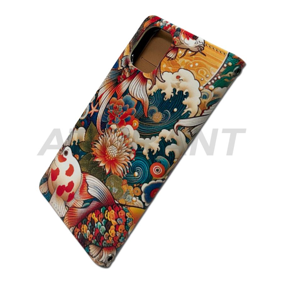 iPhone SE ケース 手帳型 カバー SE2 / SE3 和柄 金魚 キンギョ かわいい オシャレ アイフォンケース 爆買 : SeaCross Yahoo!ショッピング店 - 通販 ...