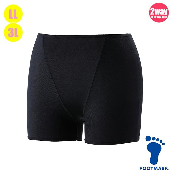 FOOTMARK フットマーク スクール水着・女子 大寸・BOXショーツ クロ 101593 女子LL・3L(パケット便200円可能) : Sealass - 通販 - Yahoo!ショッピング