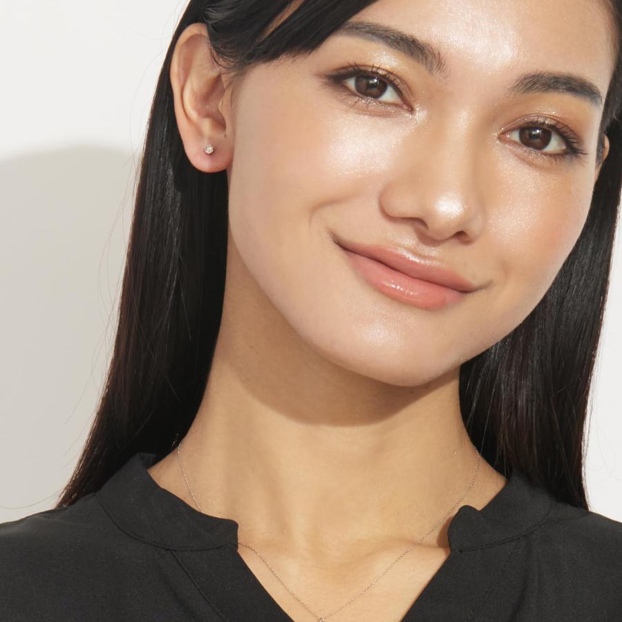 ピアス レディース メンズ ダイヤモンド 計0.4ct 一粒 6本爪 スタッド プラチナ SIクラス シャンパンカラー PT900 LPUC ララクリスティー :le56-0024:Sears ...