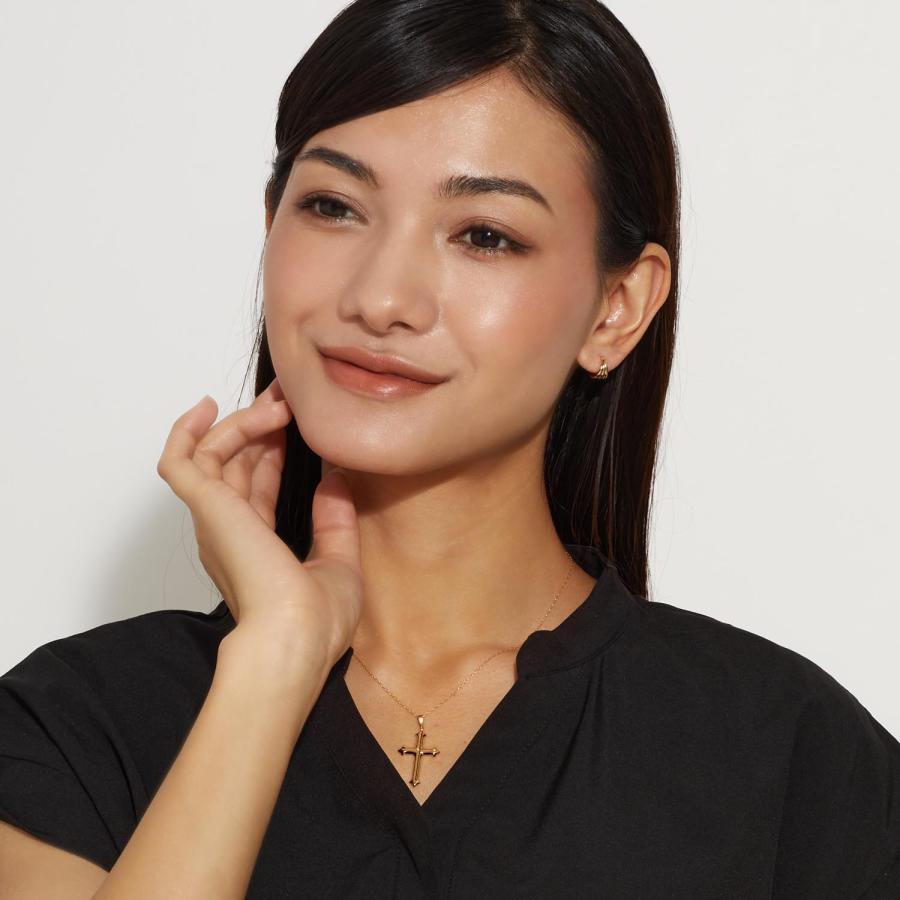 LARA Christie ネックレストップ ペンダントトップ クロス 十字架 レディース メンズ K18 18金 ゴールド プラチナ PT900 約0.86g ララクリスティー : シアーズ ...