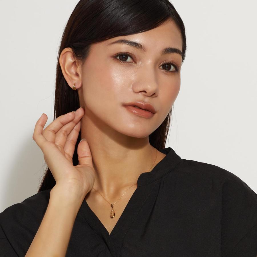 LARA Christie ネックレストップ ペンダントトップ ドロップ しずく 露 つゆ レディース メンズ K18 18金 ゴールド プラチナ 約0.47g ララクリスティー : シアーズ ...