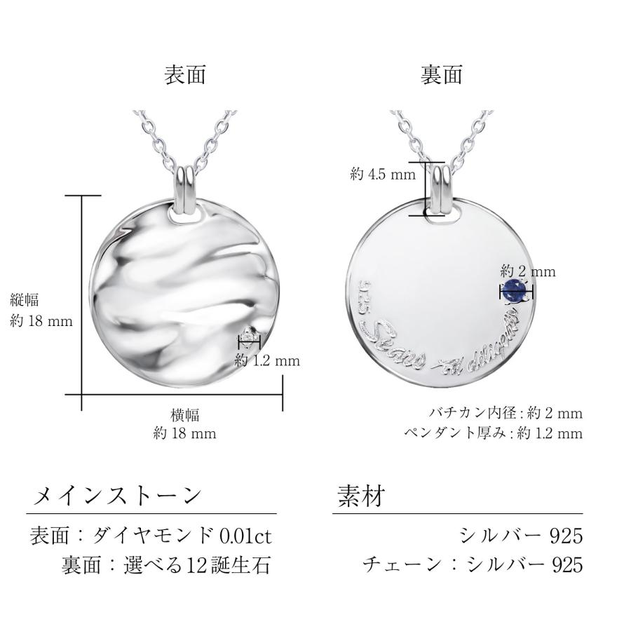Sears ネックレス メンズ リバーシブル シルバー925 シルバー ダイヤモンド 誕生石 コインネックレス sv925 ダイヤ 天然石 シアーズ LSC : シアーズ公式ストア - 通販 ...