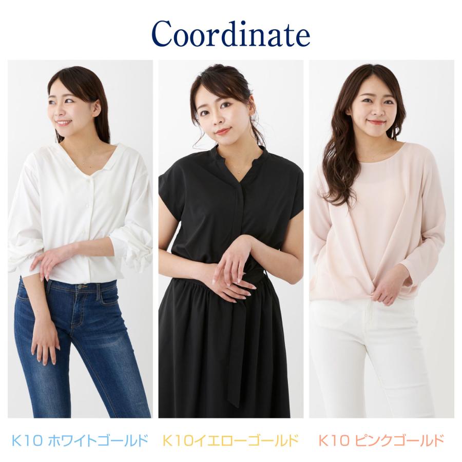 Sears ネックレス レディース 10金 ダイヤモンド ダイヤ K10 ゴールド ホワイトゴールド WG YG PG 誕生日 プレゼント シアーズ : シアーズ公式ストア - 通販 ...