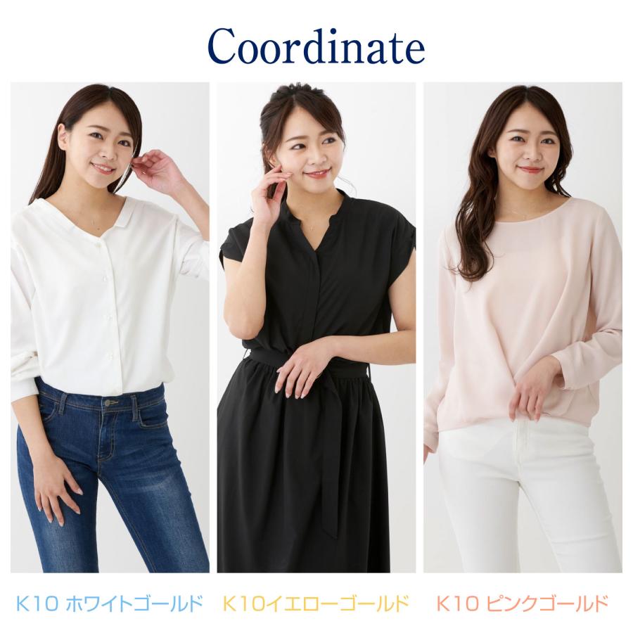 Sears（シアーズ） ネックレス レディース 10金 ダイヤモンド ダイヤ クロス 十字架 K10 ゴールド ホワイトゴールド YG PG 誕生日 プレゼント : シアーズ公式ストア ...