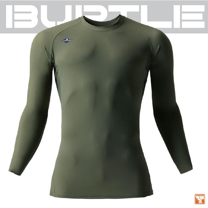 BURTLE バートル 接触冷感 インナーシャツ 長袖 ストレッチ 涼しい 春夏 メンズ レディース 作業着 作業服 スポーツ アウトドア (ネコポス) (即日出荷) bt-4097 : 作業 ...