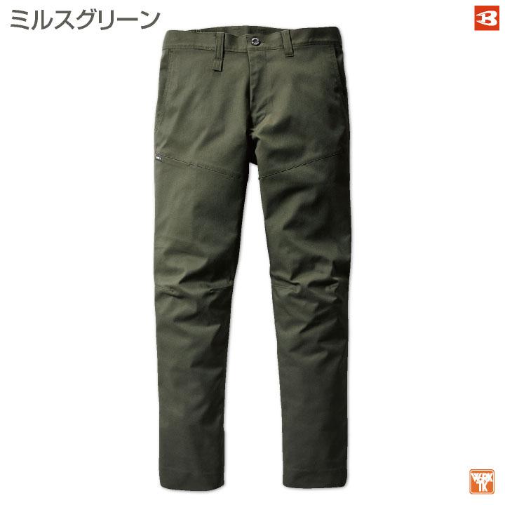 バートル 秋冬 パンツ 男女兼用 ストレッチ 帯電防止 SDGs 作業着 カジュアル おしゃれ メンズ レディース BURTLE bt-6203 :bt-6203:作業着 空調服&防寒着 ...