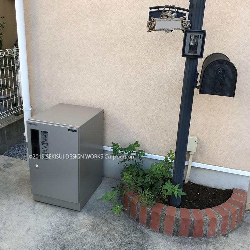 宅配ボックス 戸建 賃貸住宅用 機能的 ed-CUBE（Mサイズ） イーディーキューブ : セキスイデザインワークス - 通販 - Yahoo ...