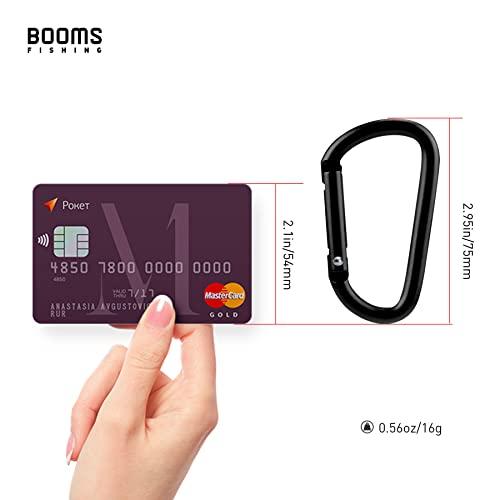 Booms Fishing CC2 新型アルミ合金カラビナ 超軽量カナビラ ブラック 10個 : geq172963904891203 : セバスストア - 通販 - Yahoo!ショッピング