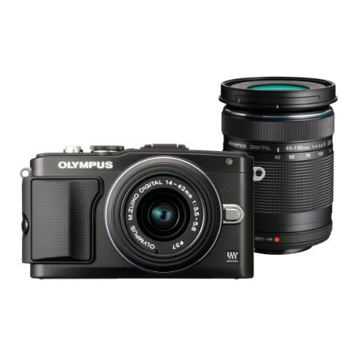 OLYMPUS ミラーレス一眼 PEN Lite E-PL5 ダブルズームキット ブラック DZKIT BLK : セバスストア - 通販 - Yahoo!ショッピング