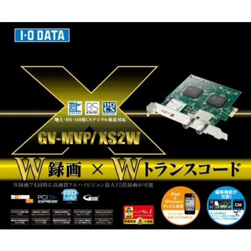 I-O DATA 地上・BS・110度CSデジタル対応TVキャプチャーボード PCI Express Wチューナーモデル GV-MVP/XS2W : セバスストア - 通販 - Yahoo ...
