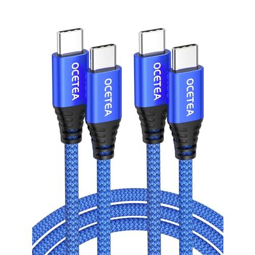 【1m/2本セット】Ocetea USB C ケーブル PD対応 60W CtoC ケーブル急速タイプc 充電ケーブル iPhone 15 Pro Max、MacBook、iPad Pro ...
