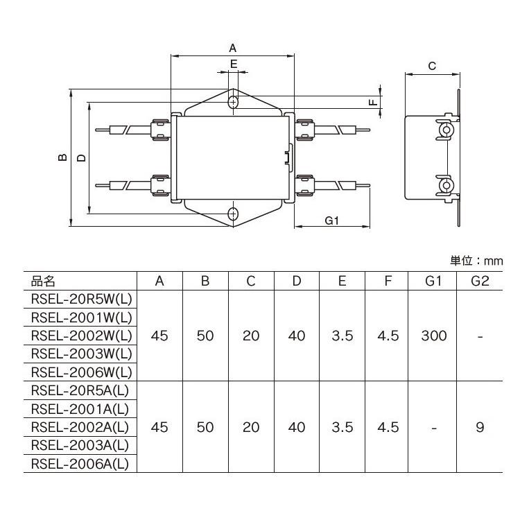 RSEL-2006W TDKラムダ ノイズフィルタ ワイヤタイプ 正規特約店 :rsel-2006w:エスイーシー - 通販 - Yahoo!ショッピング