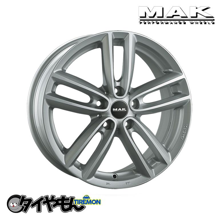 MAK オクスフォード 16インチ 5H112 7J +41 4本セット SI BMW ミニ クロスオーバー(F60) アルミホイール : タイやもん - 通販 - Yahoo!ショッピング