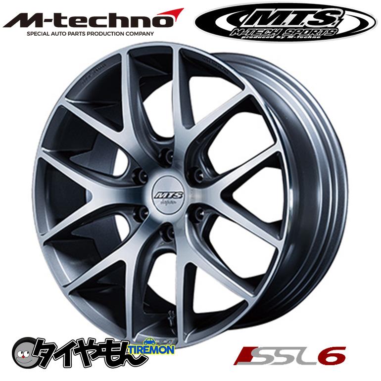 MTS エムテクノ SSL6 20インチ 6H139.7 8.5J +38 1本 ホイール CT M-TECHNO ハイエース キャラバン : タイやもん - 通販 - Yahoo!ショッピング