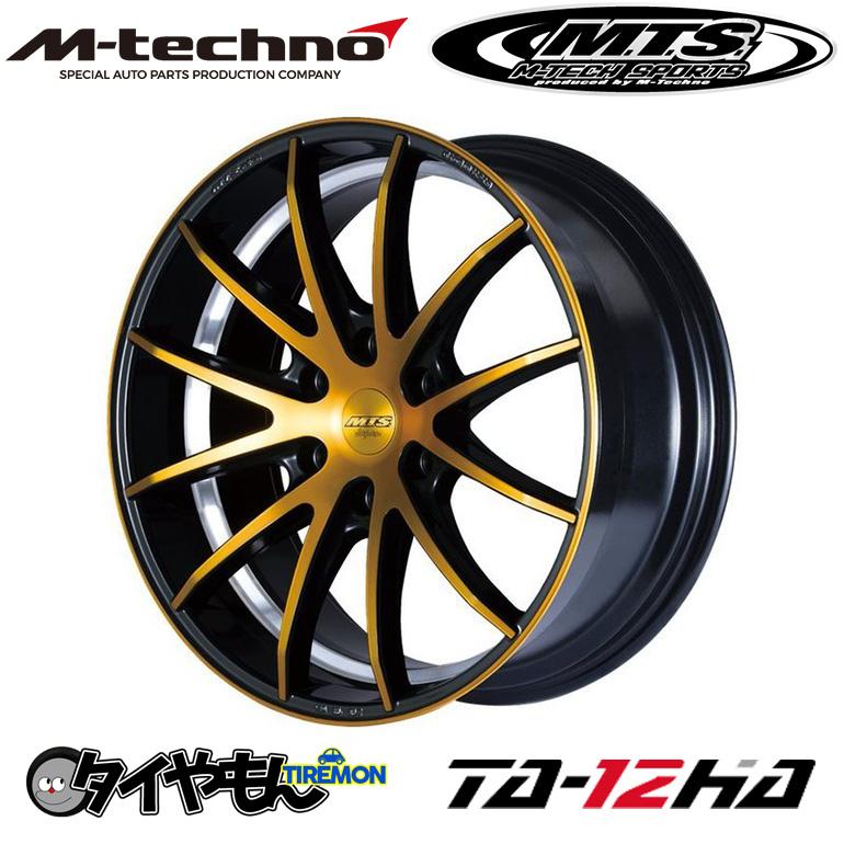 MTS エムテクノ TA-12HA 20インチ 6H139.7 8.5J +44 4本セット ホイール CLYEL M-TECHNO ...