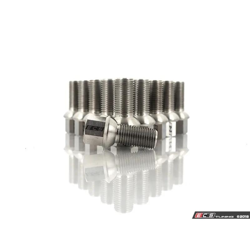 ECS チタン ホイールボルト M14 x 1.5 27mm 球面 R13 20本セット : セカンドウインド Yahoo!ショップ - 通販 - Yahoo!ショッピング