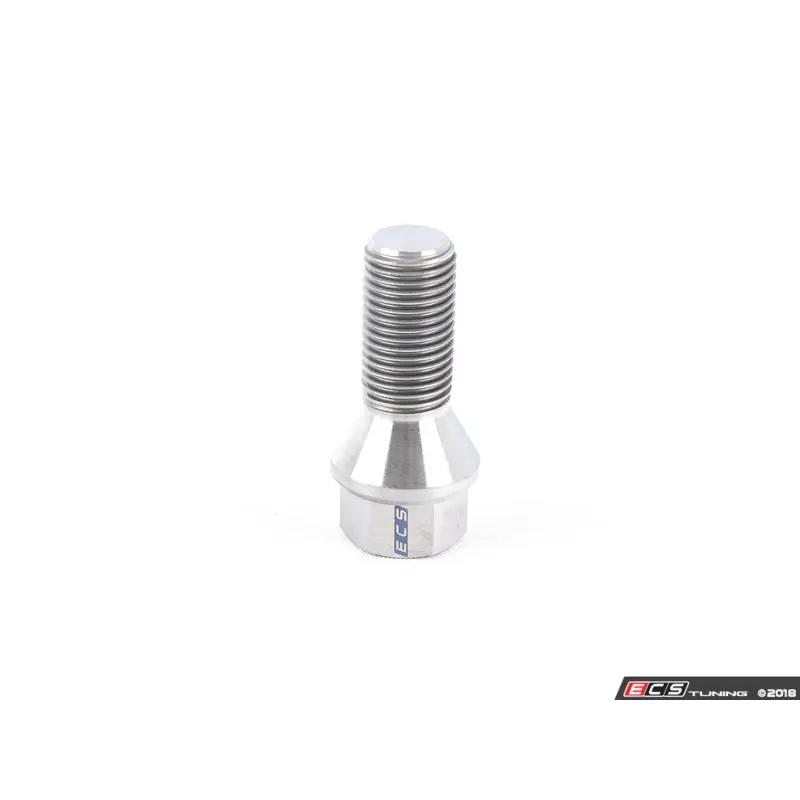 ECS チタン ホイールボルト M14 x 1.5 27mm 60°テーパー 20本セット : セカンドウインド Yahoo!ショップ - 通販 - Yahoo!ショッピング