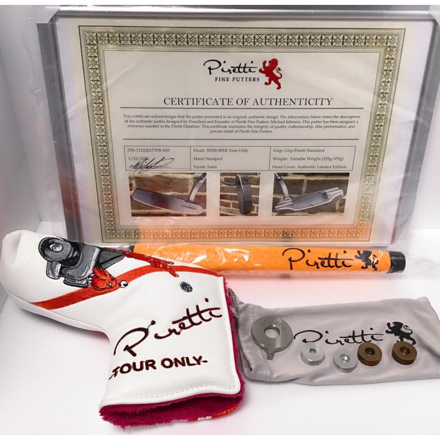 Piretti ツアーオンリー ピレッティ Piretti 303SS 801R Tour Only 鑑定書付き : セカンドゴルフ - 通販 - Yahoo!ショッピング