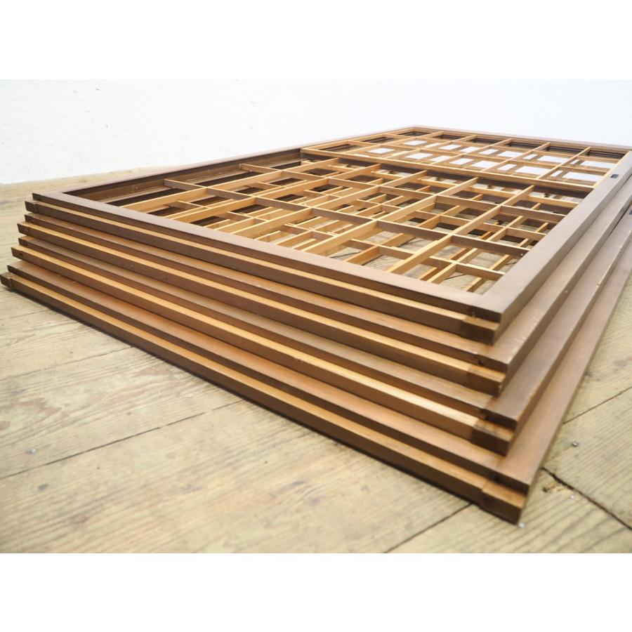 タE0768 (3)【H176,5cm×W91cm】×4枚 シンプルなデザインのレトロな雪見障子戸 建具 ガラス戸 引き戸 中古住宅 和室 古民家M松 : secondhand012 - 通販 ...