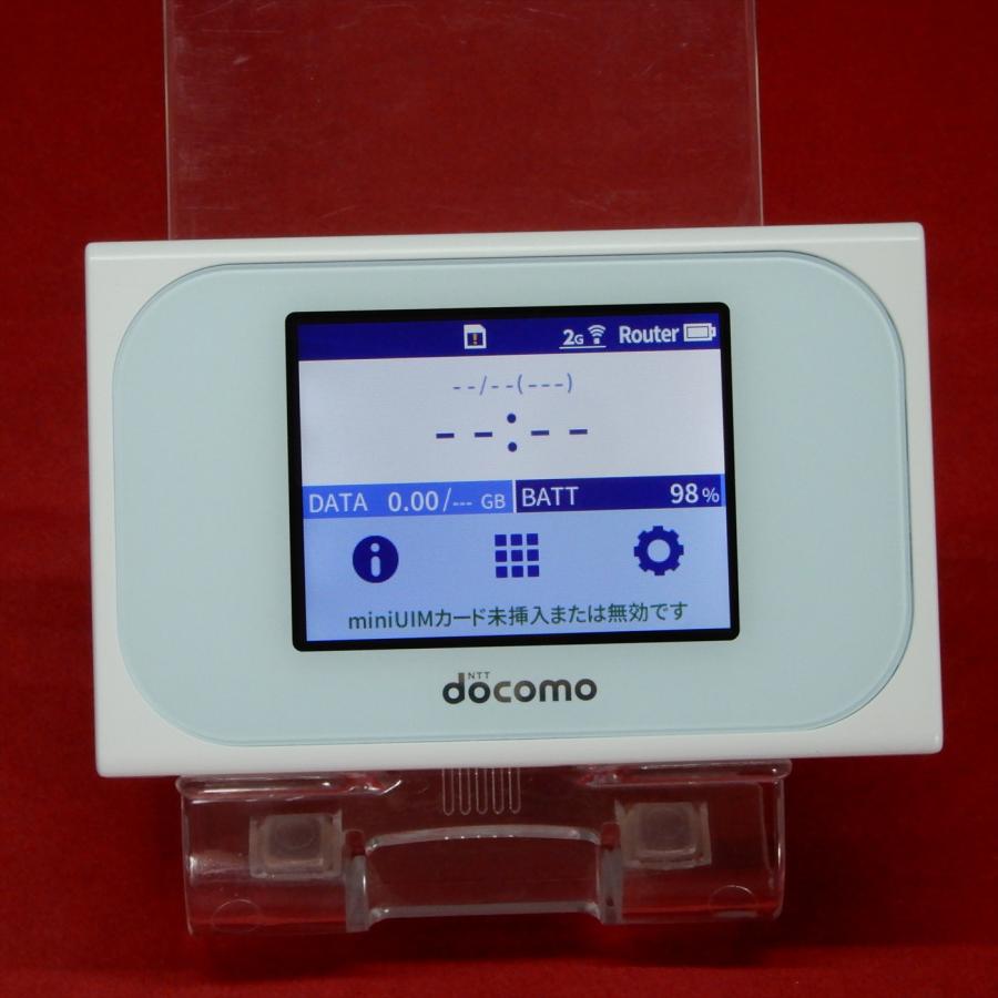 NTT docomo Docomo N-01J モバイルルーター 4G LTE ホワイト : セコンドモノヤフーショッピング店 - 通販 ...