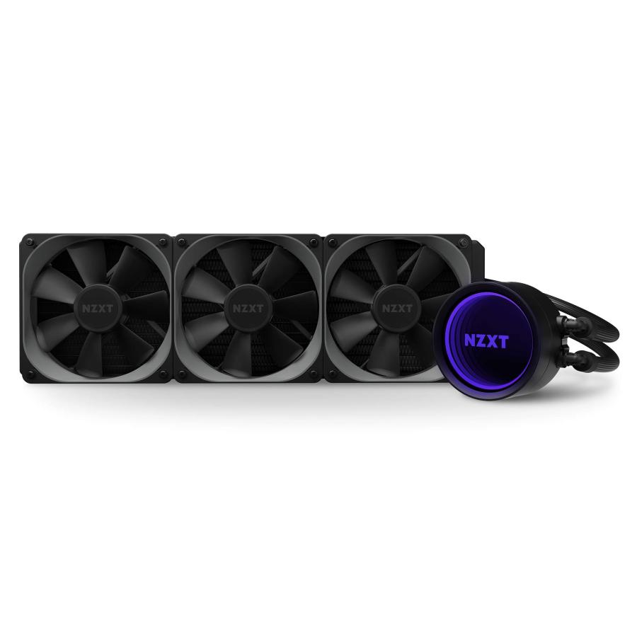 NZXT KRAKEN X73 簡易水冷CPUクーラー 液晶モニタ搭載 RGB対応 360mm RL-KRX73-01 FN1442 : セカンドリッチ - 通販 - Yahoo!ショッピング