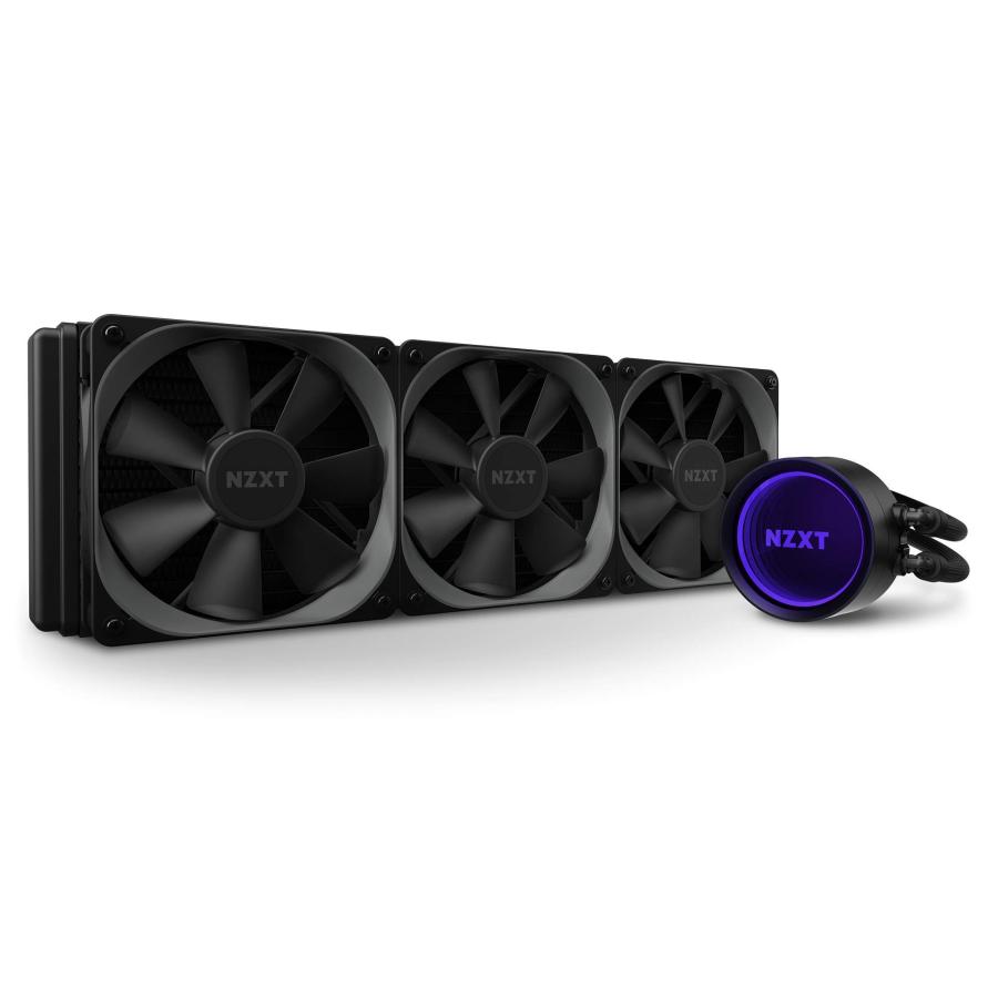 NZXT KRAKEN X73 簡易水冷CPUクーラー 液晶モニタ搭載 RGB対応 360mm RL-KRX73-01 FN1442 : セカンドリッチ - 通販 - Yahoo!ショッピング