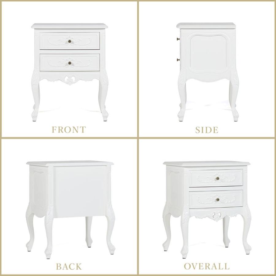 シンフォニーシリーズ ロココ調 チェスト Sサイズ ホワイト 7024-s-18 リプロ A 53*43*81 : 姫系家具 スクレドゥフィーユ - 通販 - Yahoo!ショッピング