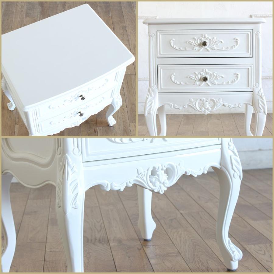 シンフォニーシリーズ ロココ調 チェスト Sサイズ ホワイト 7024-s-18 リプロ A 53*43*81 : 姫系家具 スクレドゥフィーユ - 通販 - Yahoo!ショッピング