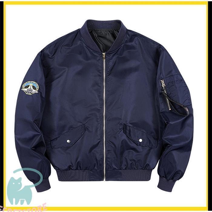 フライト MA-1 メンズ ミリタリー メンズ MA1 ブルゾン 大きいサイズ 3l xxl 4l MA-1 ミリタリーパーカー アウター 2020 秋冬 新作 : jjc ...