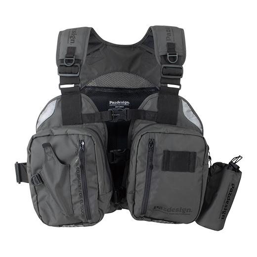 Pazdesign パズデザイン PSL マルチゲームベスト SLV‐027 ガンメタブラック : 釣具屋 セクター - 通販 - Yahoo!ショッピング