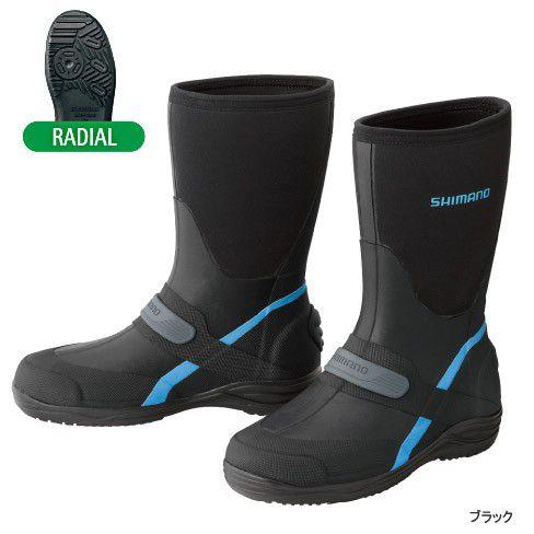 シマノ シマノ サーマル ラジアルブーツ FB‐017K ブラック M : 釣具屋 セクター - 通販 - Yahoo!ショッピング