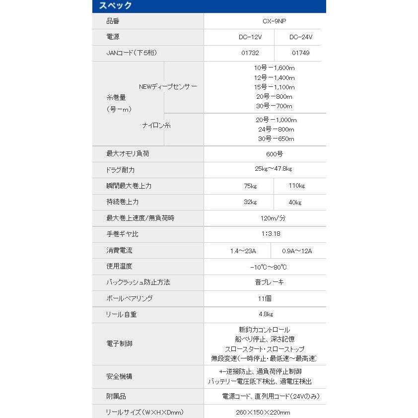 ミヤマエ 電動リール COMMAND コマンド CX‐9NP 24V : 釣具屋 セクター - 通販 - Yahoo!ショッピング