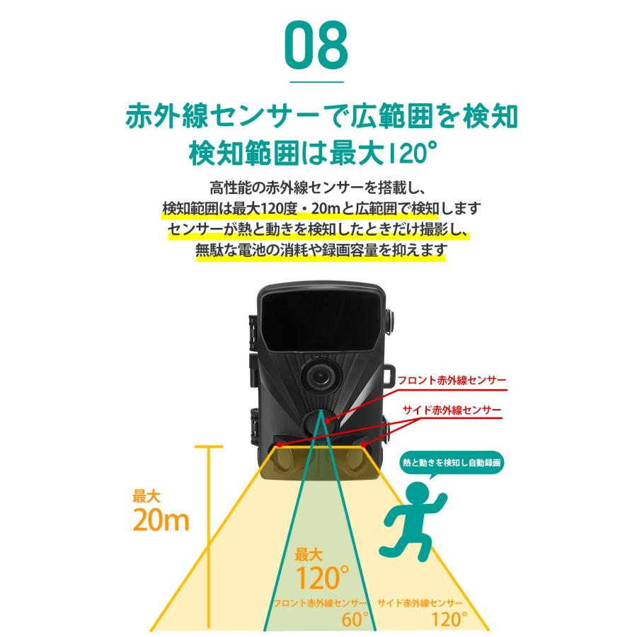 防犯カメラ 監視カメラ トレイルカメラ 屋外 ソーラー wifiなし 電源不要 簡単 MW68 :secu-05:防犯カメラ・見守りカメラの ...