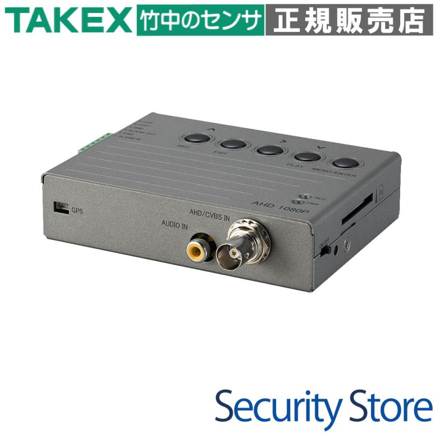 【HSDR-103】 SDカード対応AHDレコーダー SDカードにフルHD映像が録画できる TAKEX 竹中エンジニアリング : 防犯設備のセキュリティストア - 通販 - Yahoo!ショッピング