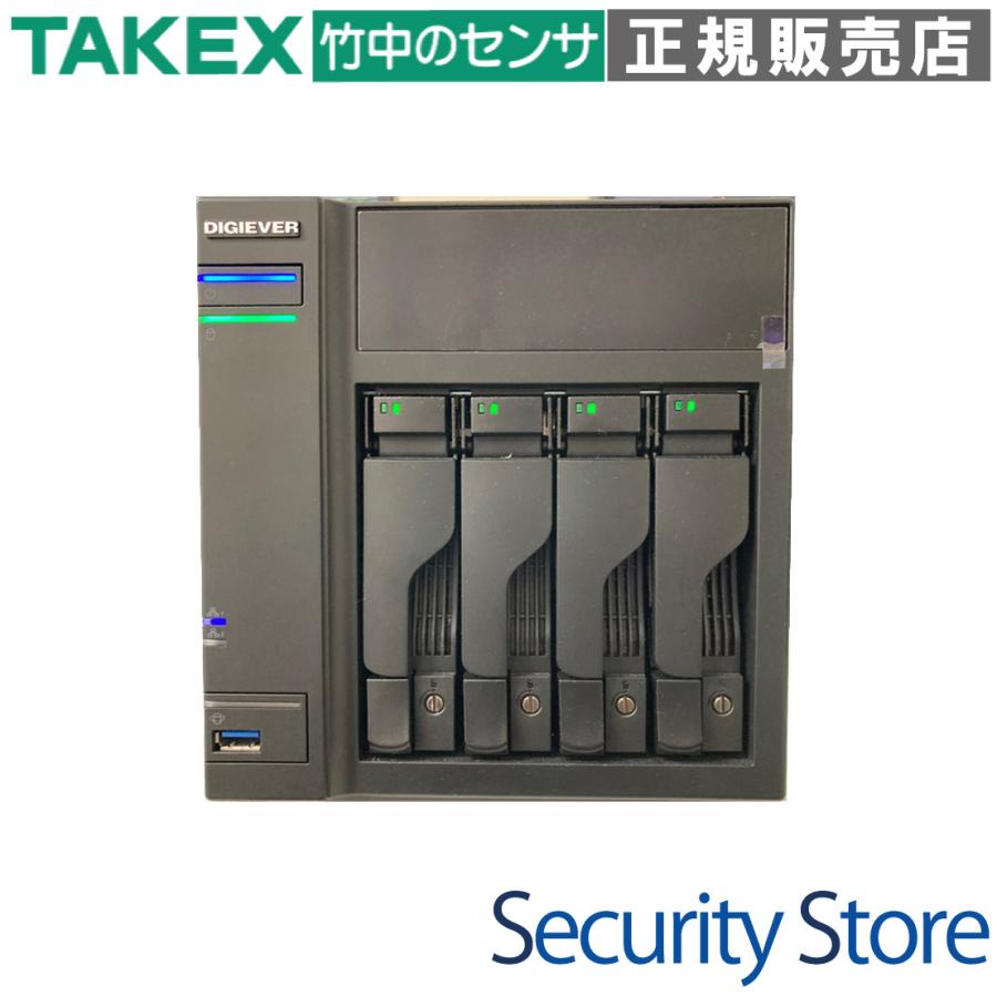 【DS-4205UHD/100】 5ch ネットワークレコーダー HDD最大4台 TAKEX 竹中エンジニアリング : 防犯設備のセキュリティストア - 通販 - Yahoo!ショッピング