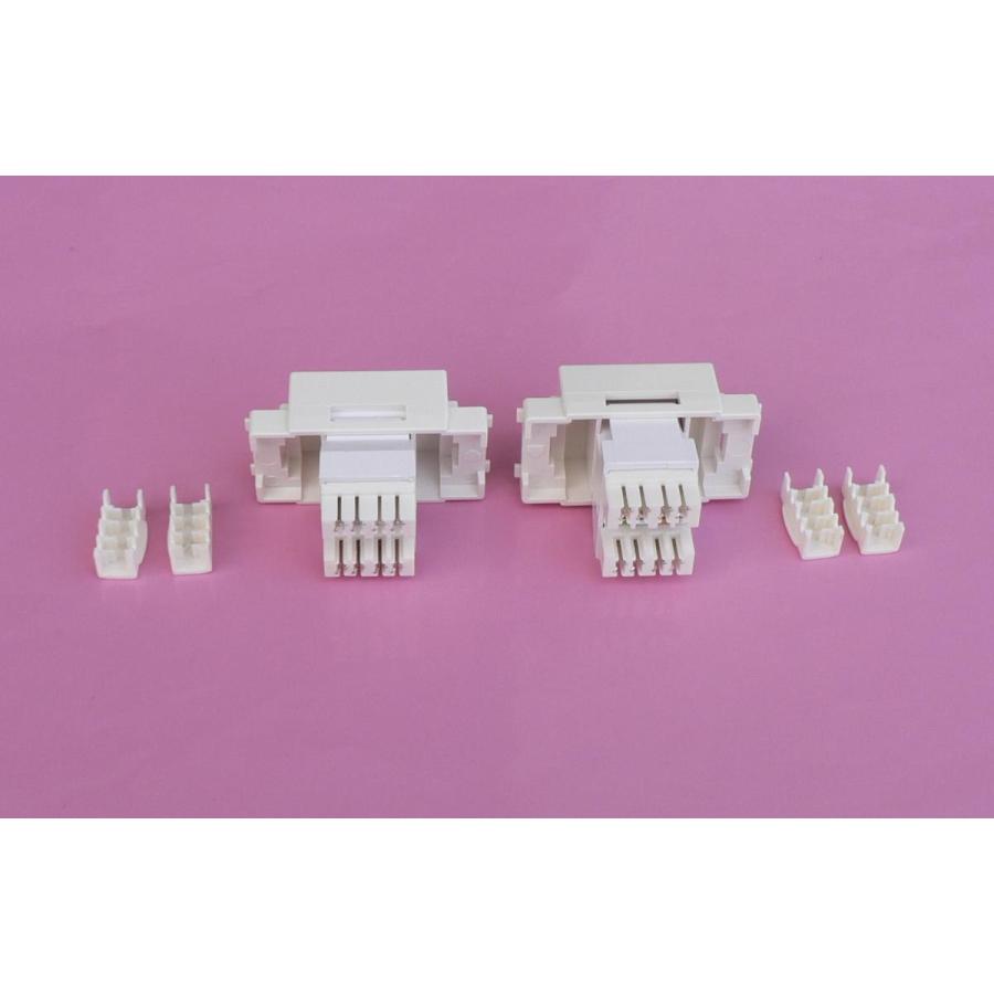 CAT.5e 埋込LANモジュラージャックDH 1個 : 通信情報機器シード - 通販 - Yahoo!ショッピング