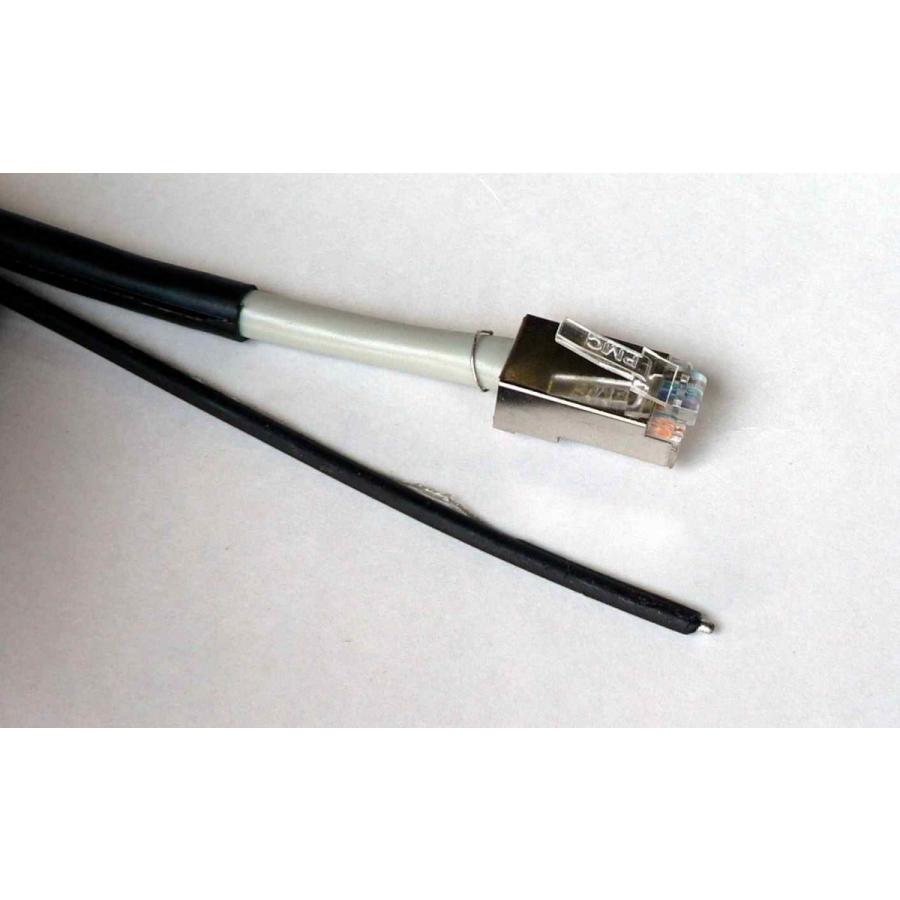 プラグ取り付けサービス STP LAN CAT.5Eプラグ シールドタイプ 2個 両端 : 通信情報機器シード - 通販 - Yahoo!ショッピング