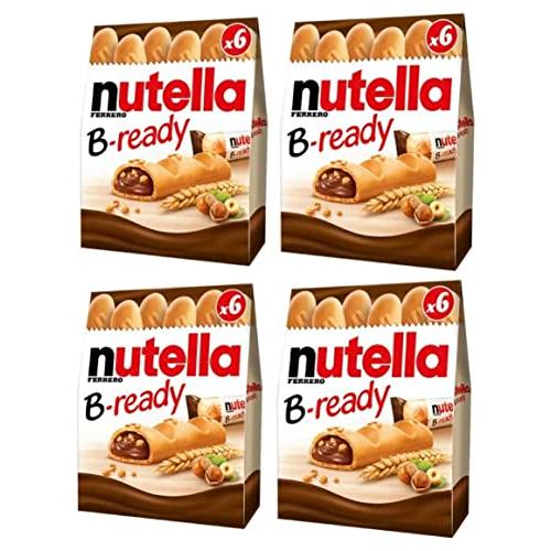 ヌテラ Nutella B-ready フェレーロ ヴィレディ チョコレート 6個入り X 4箱 : 食品館 seeeek - 通販 ...