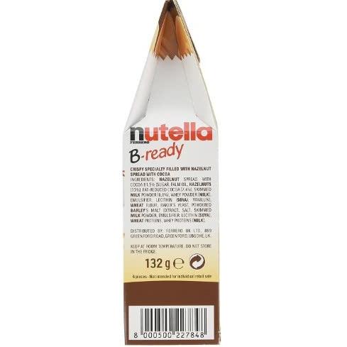 ヌテラ Nutella B-ready フェレーロ ヴィレディ チョコレート 6個入り X 4箱 : 食品館 seeeek - 通販 ...