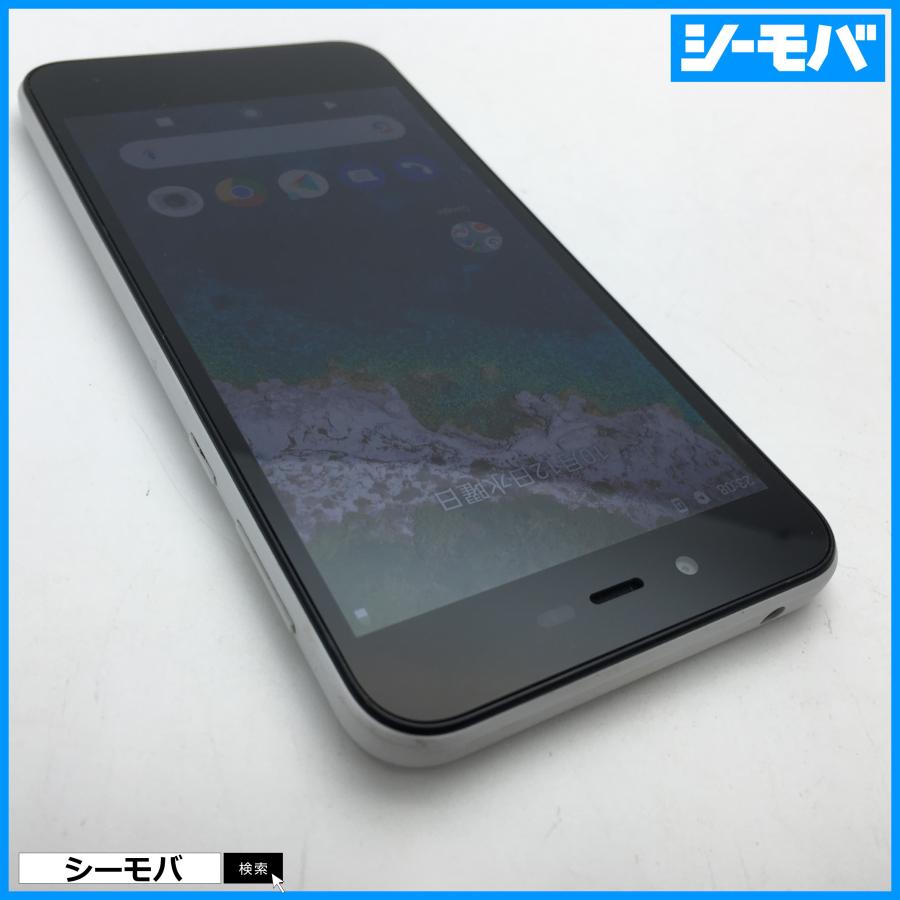 【RUUN9671】SIMフリーSIMロック解除済 softbank Android One S3-SH ホワイト 美品 ソフトバンク スマホ android アンドロイド : シーモバ ...