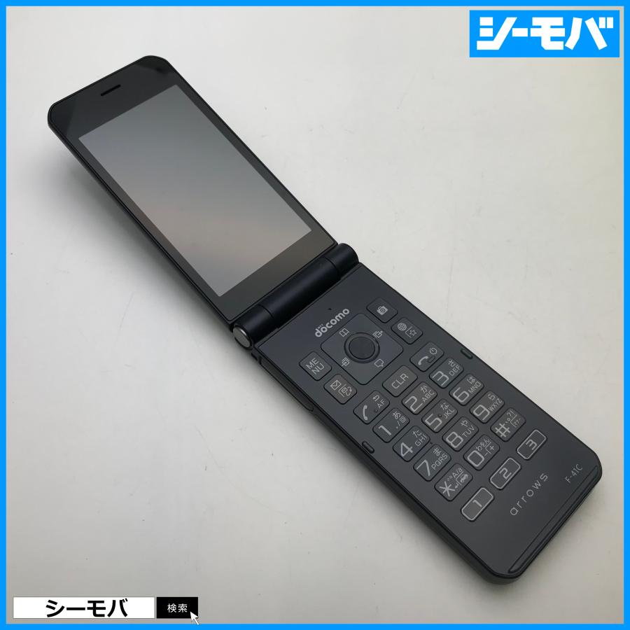 【A10433】SIMフリーSIMロック解除済 arrows ケータイ ベーシック F-41C ネイビー 極美品 ドコモガラホ docomo ...